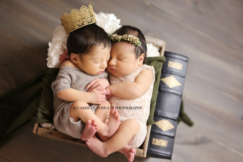 Romeo and Juliet Newborn Photo Shoot | PS Family