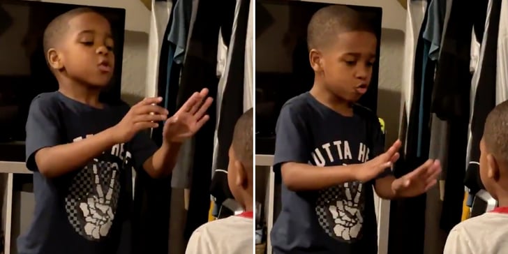 Video of Boy Calming Down Brother With Breathing Exercises | POPSUGAR ...
