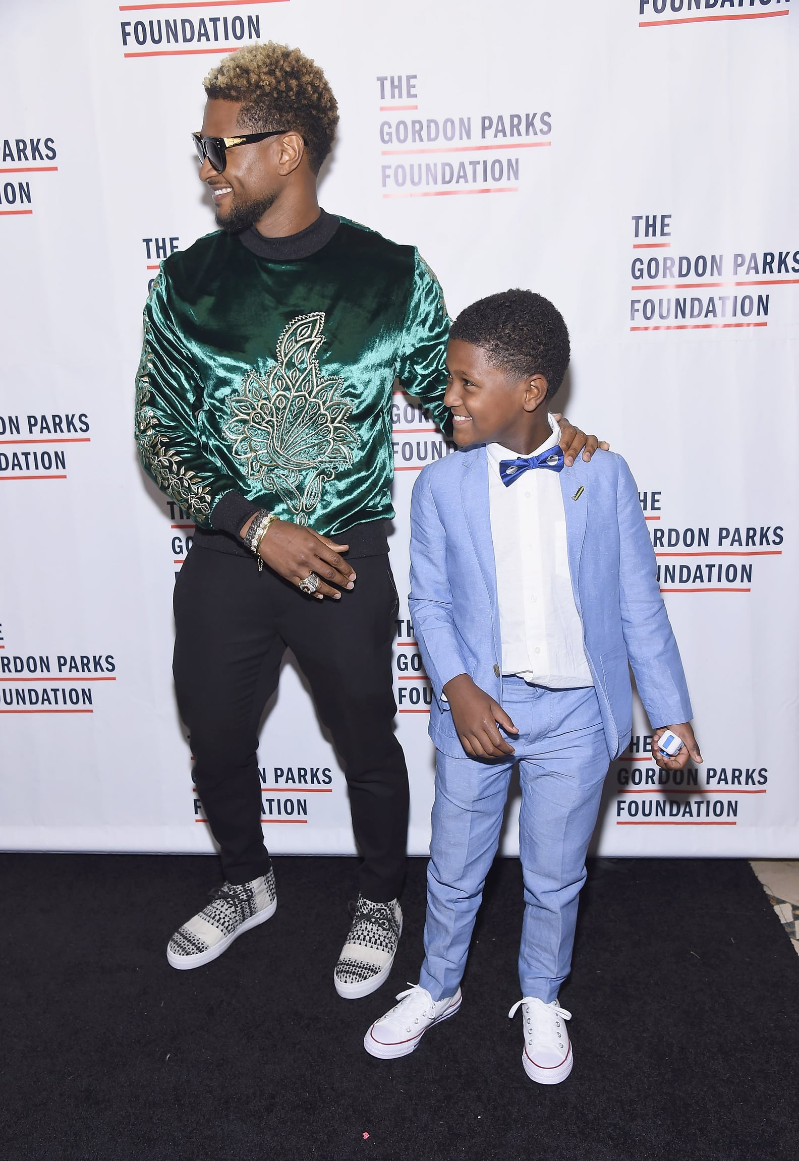 Usher and His Son at Gala in NYC June 2017 | PS Celebrity