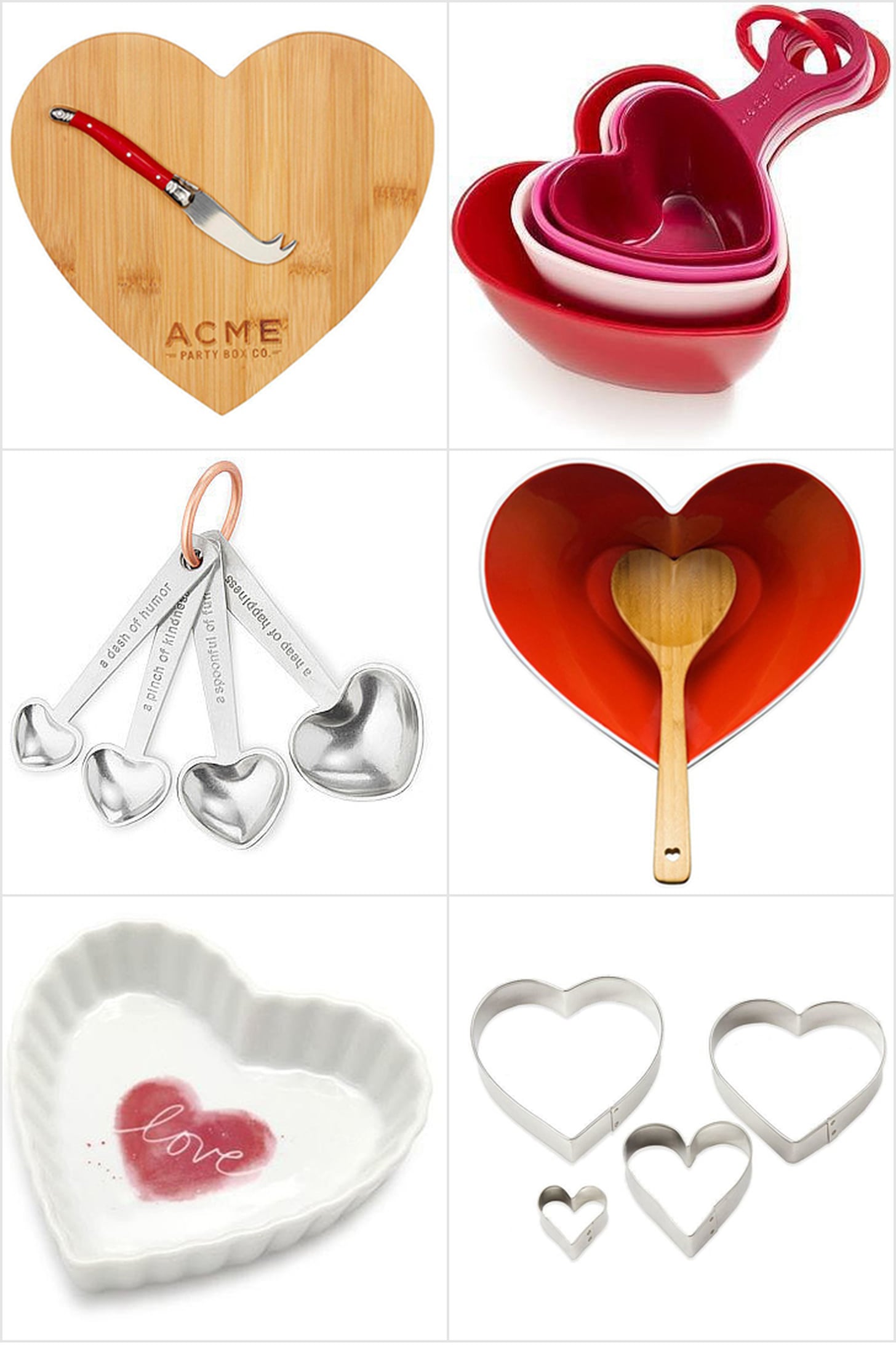 Heart-Shaped Kitchen Tools | PS Food
