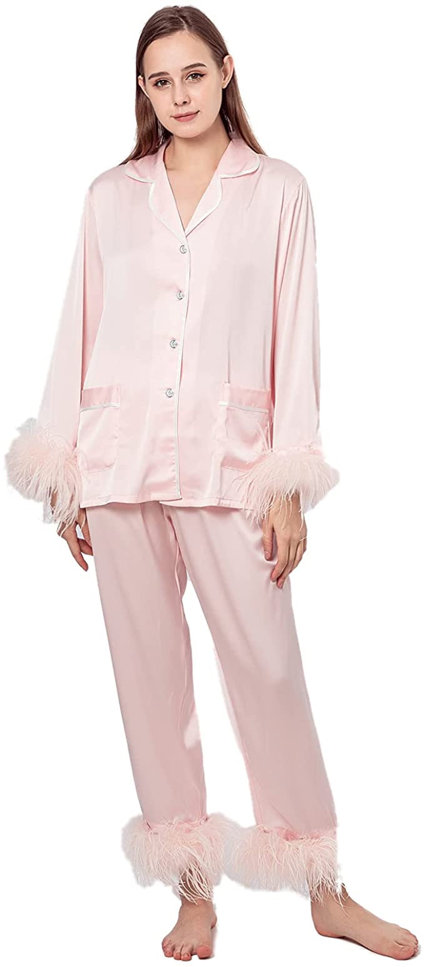 Charlotte Wears Pink Sleeper Pajamas in And Just Like That | PS Fashion