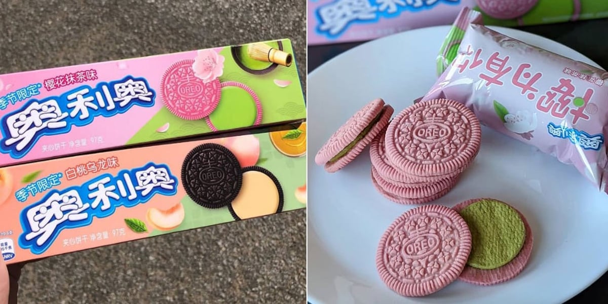 Sakura Matcha and Oolong Peach Are the Newest Oreo Flavors | PS Food