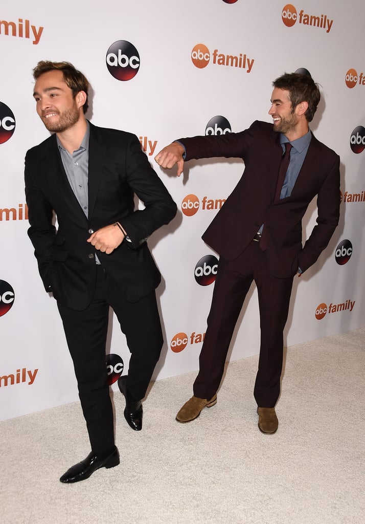 Ed Westwick, Chace Crawford Gossip Girl Reunion Red Carpet | POPSUGAR ...