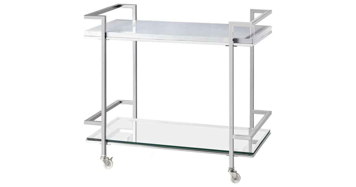 Renata: Bassett Mirror Velma Bar Cart | Big Little Lies-Inspired Home ...