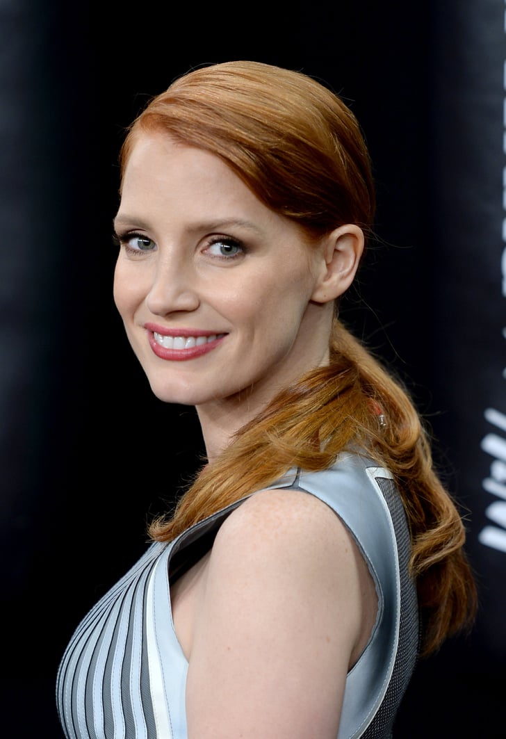 Jessica Chastain | Best Celebrity Beauty Looks of the Week | Oct. 13 ...