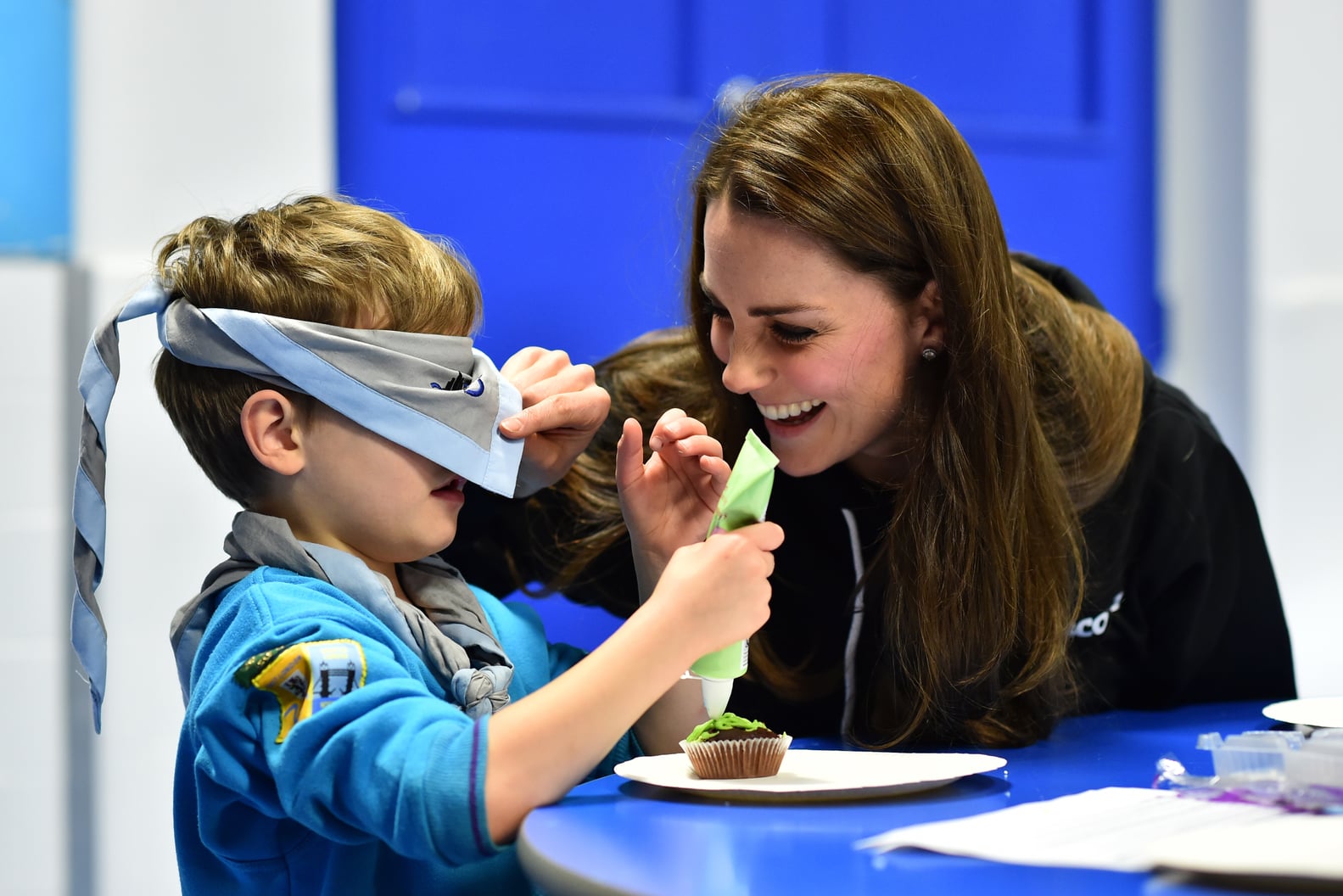 Pictures of Kate Middleton With Kids | POPSUGAR Celebrity