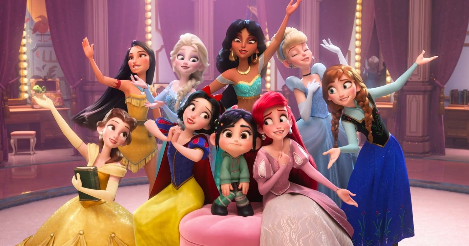 Ralph Breaks the Internet Princess Scene Video | PS Entertainment