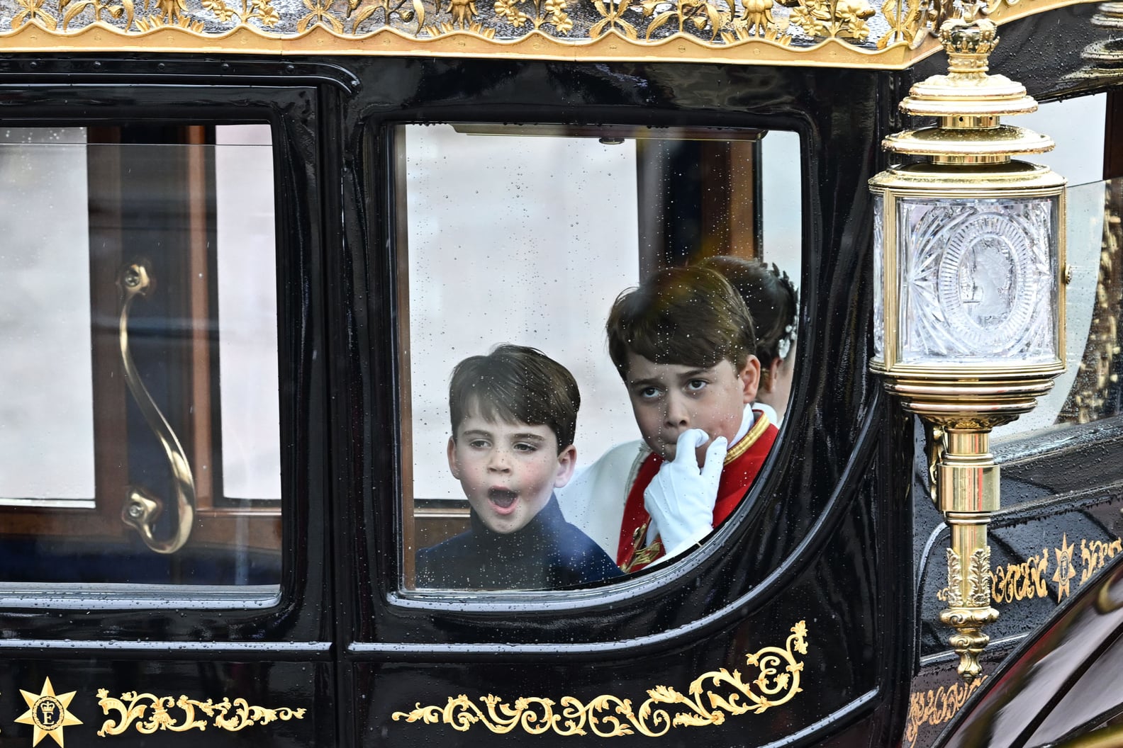 Prince Louis at King Charles III's Coronation | POPSUGAR Celebrity