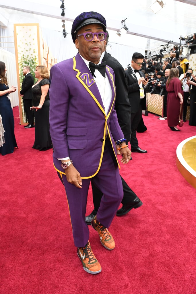 Spike Lee's Suit Honored Kobe Bryant at the Oscars | POPSUGAR Fashion
