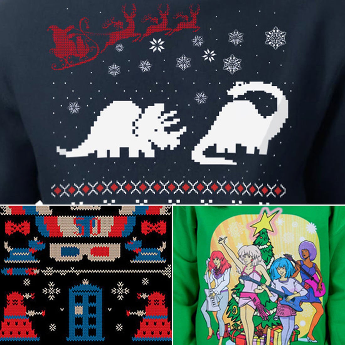 Geeky Ugly Christmas Sweaters | PS Tech