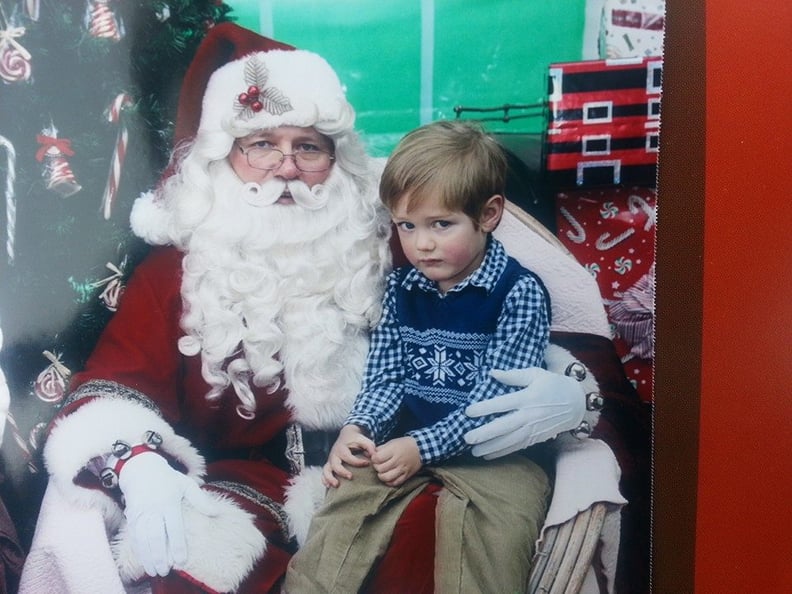 Funny Pictures of Kids With Santa | PS Family