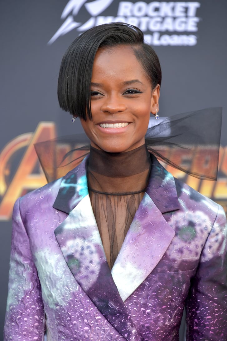 Letitia Wright | Celebrity Hair Inspiration 2019 | POPSUGAR Beauty UK ...
