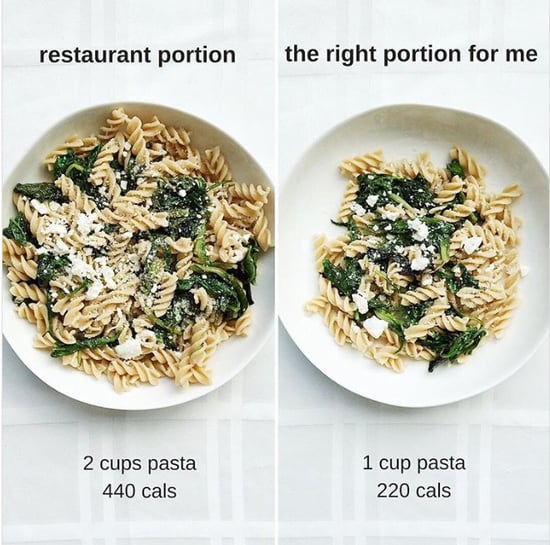 Portion Control POPSUGAR Fitness