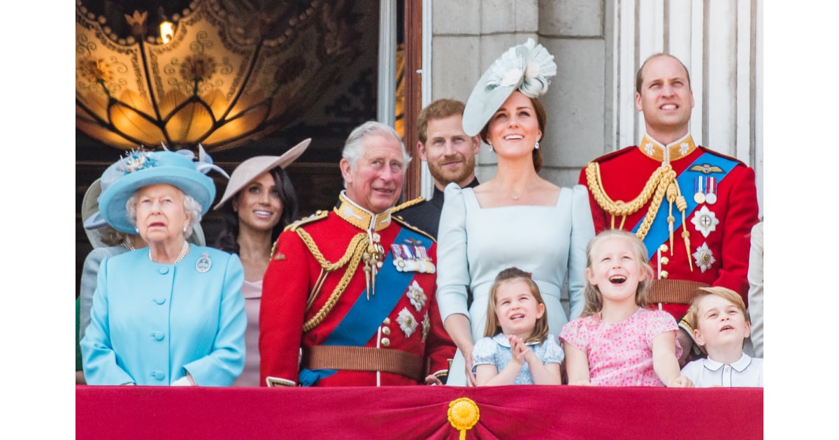 The Royal Family at Buckingham Palace | Royal Family at Trooping the ...