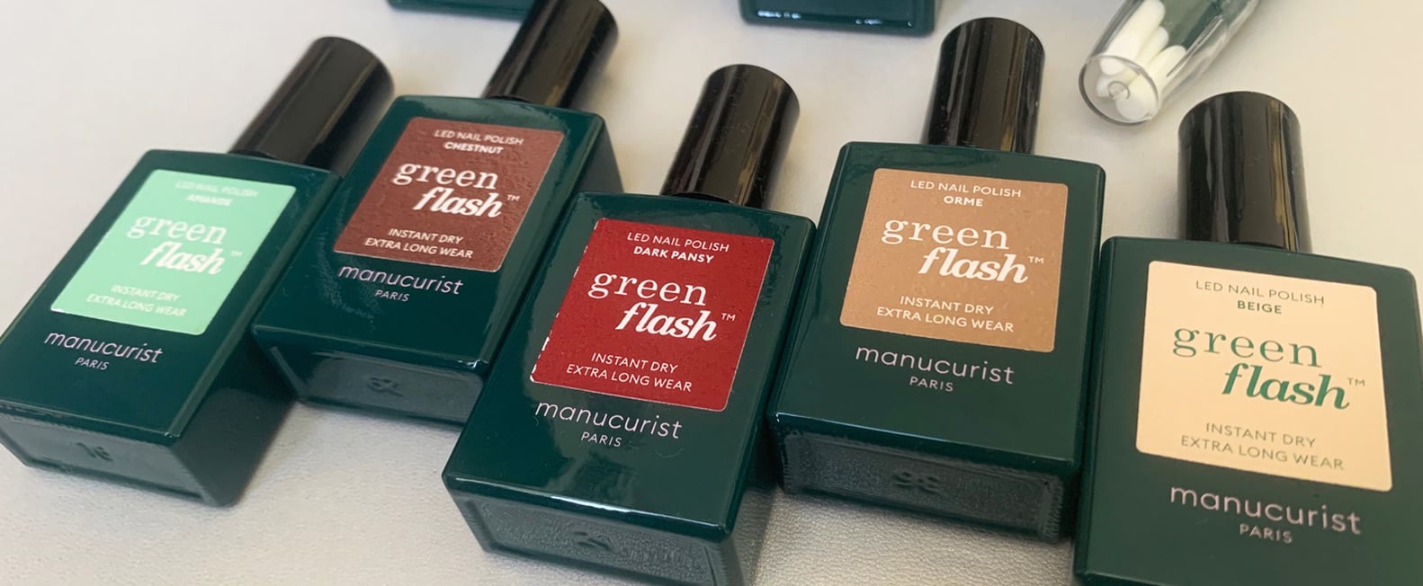Manucurist Paris Green Flash Gel Nail Polish Review | PS Beauty