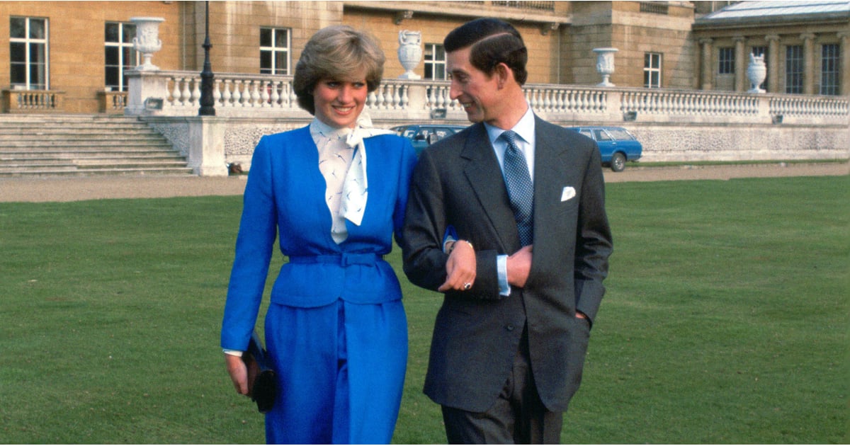 Princess Diana's Engagement Dress | POPSUGAR Fashion