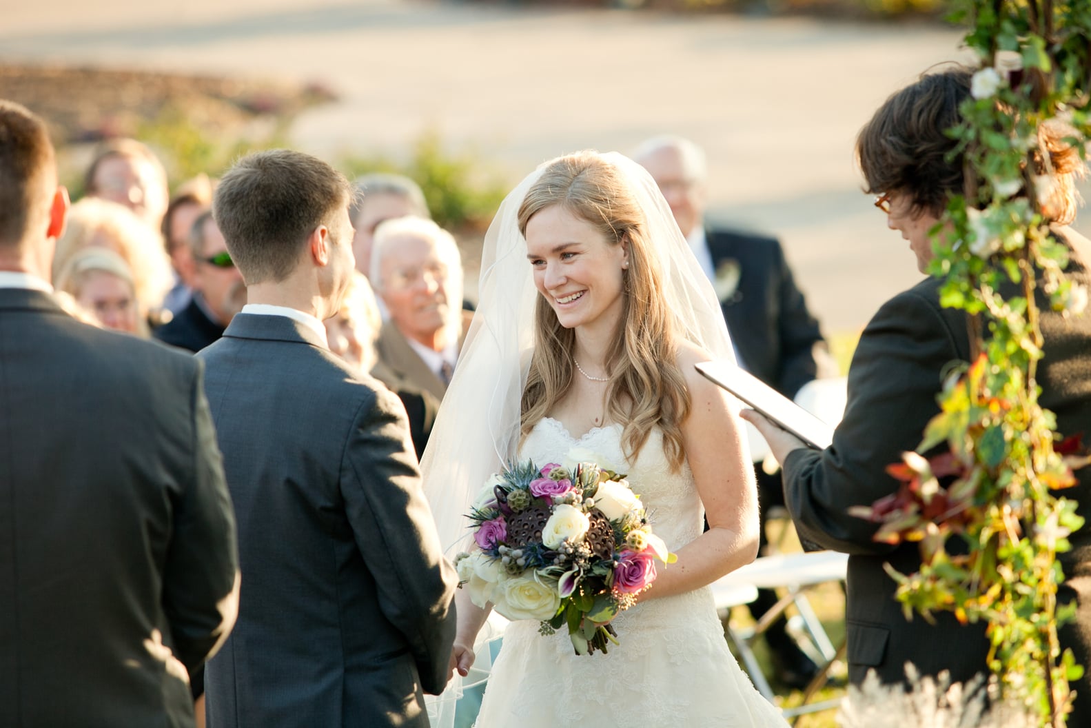 Outdoor Sunset Wedding | PS Love