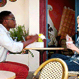 The Good Place Chidi and Eleanor GIFs | POPSUGAR Entertainment