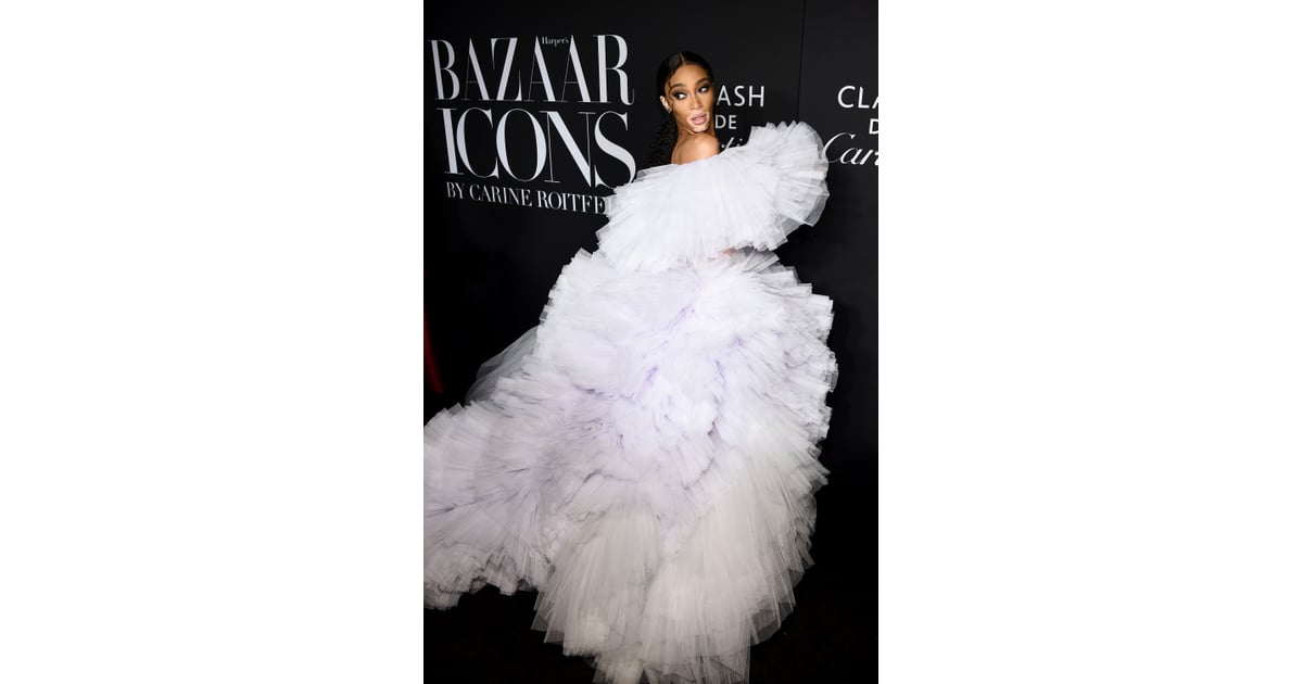Winnie Harlow at the Harper's Bazaar ICONS Party During New York ... Winnie Harlow at the Harper's Bazaar ICONS Party During New York ...