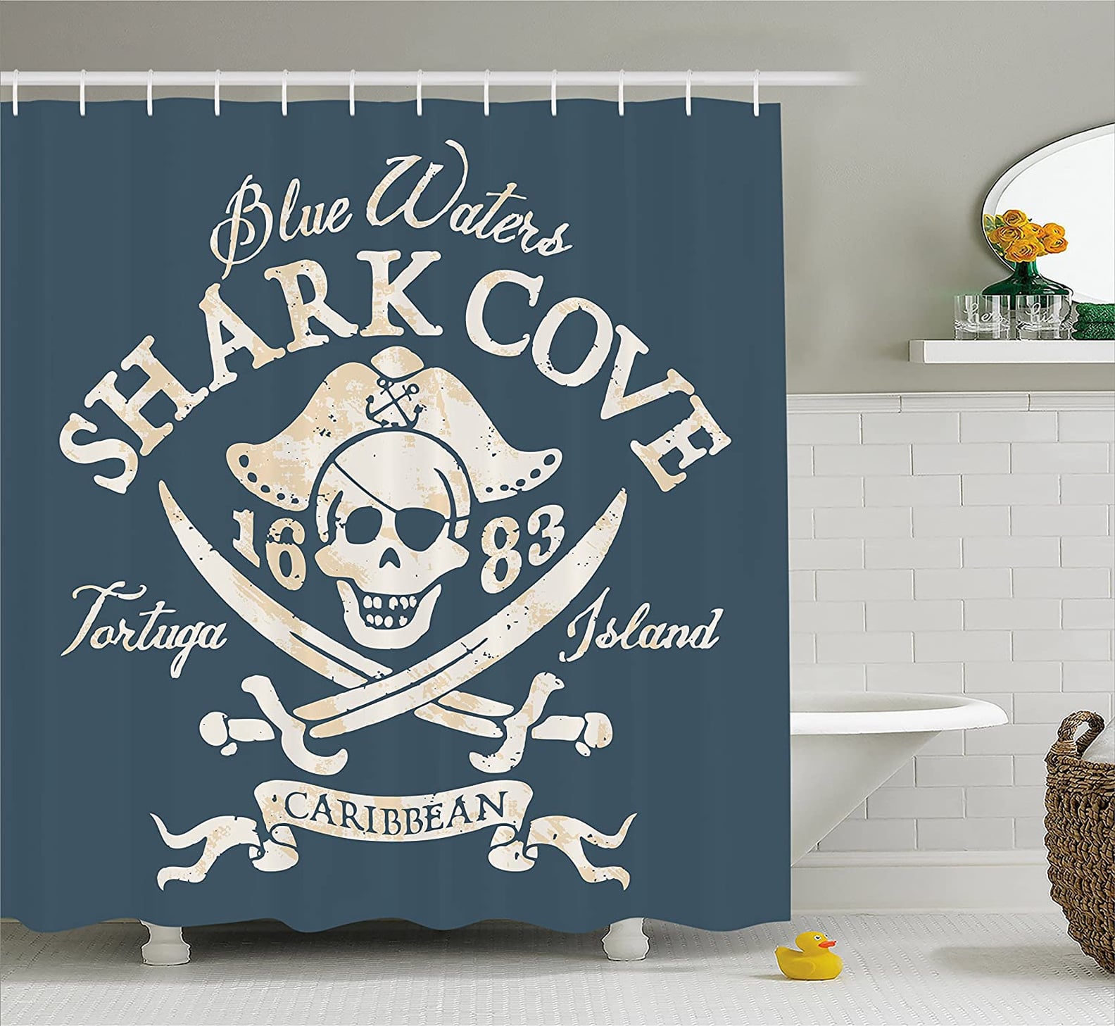 Funny and Weird Shower Curtains on Amazon | POPSUGAR Home