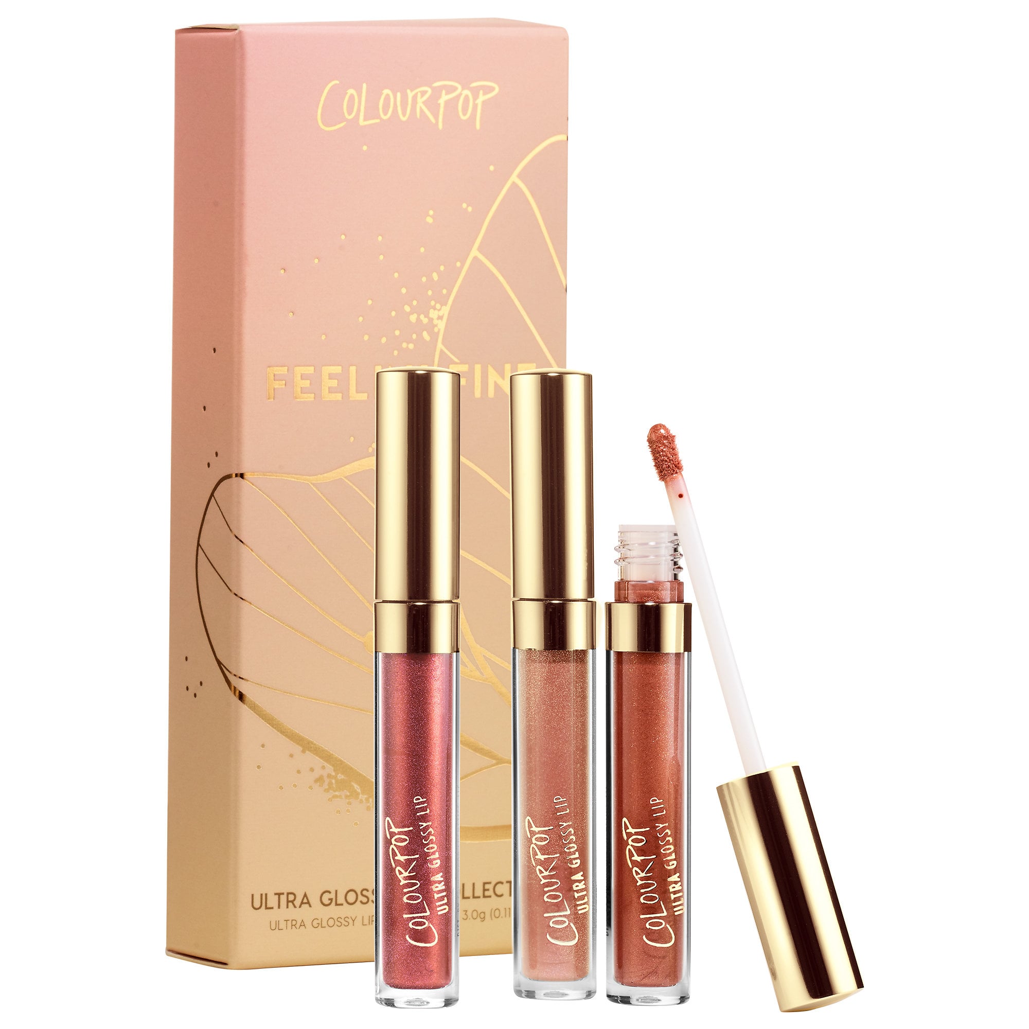 ColourPop Feelin Fine Lip Gloss Trio | POPSUGAR Beauty