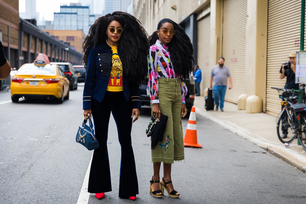 Navy and Black Outfit Inspiration | POPSUGAR Fashion