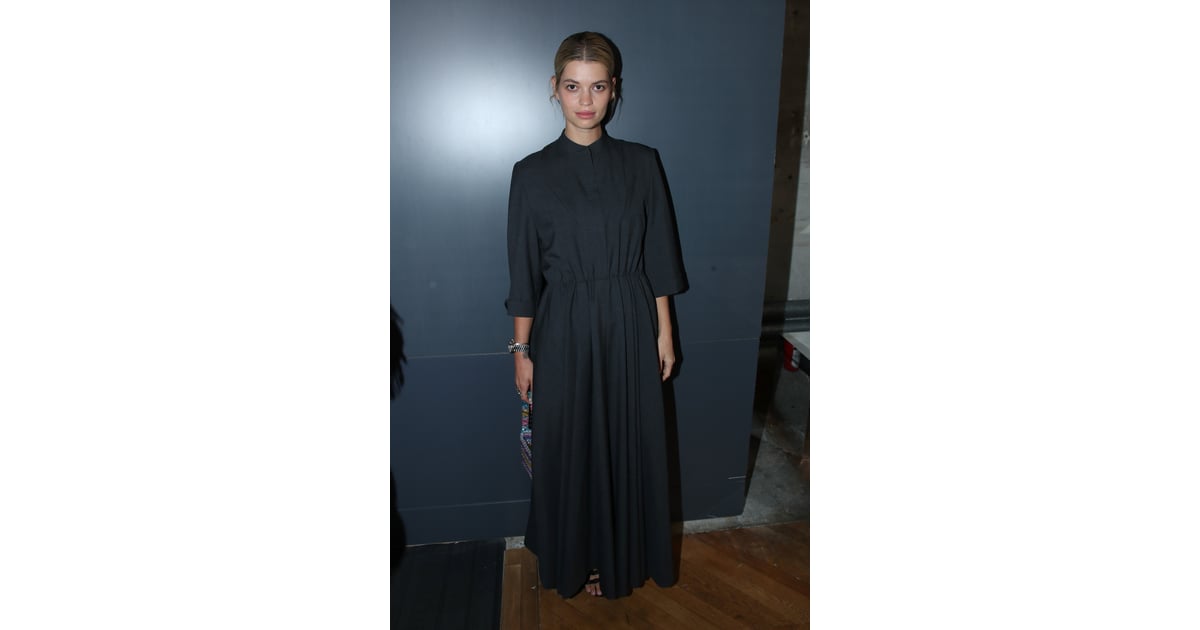 Pixie Geldof at the Giambattista Valli Paris Fashion Week Show ...