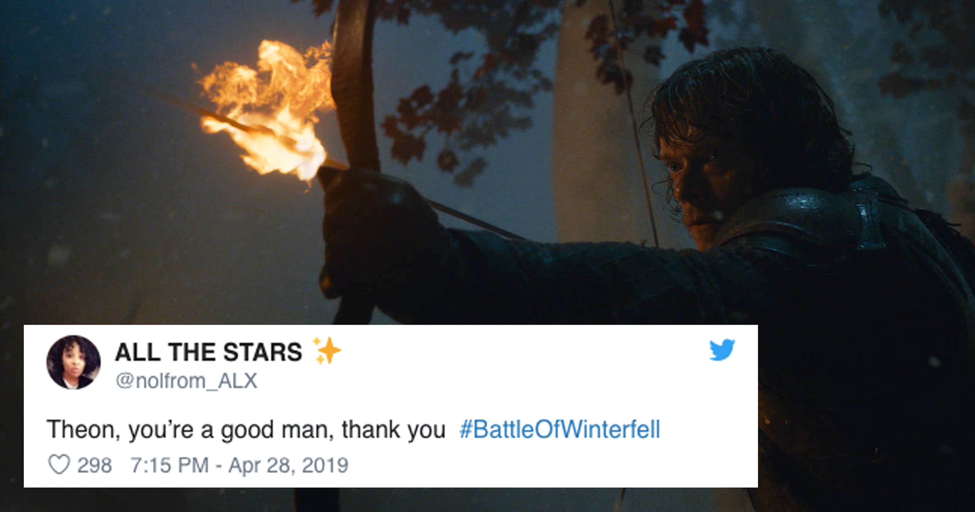 Tweets About Theon Greyjoy's Death on Game of Thrones | PS UK Entertainment