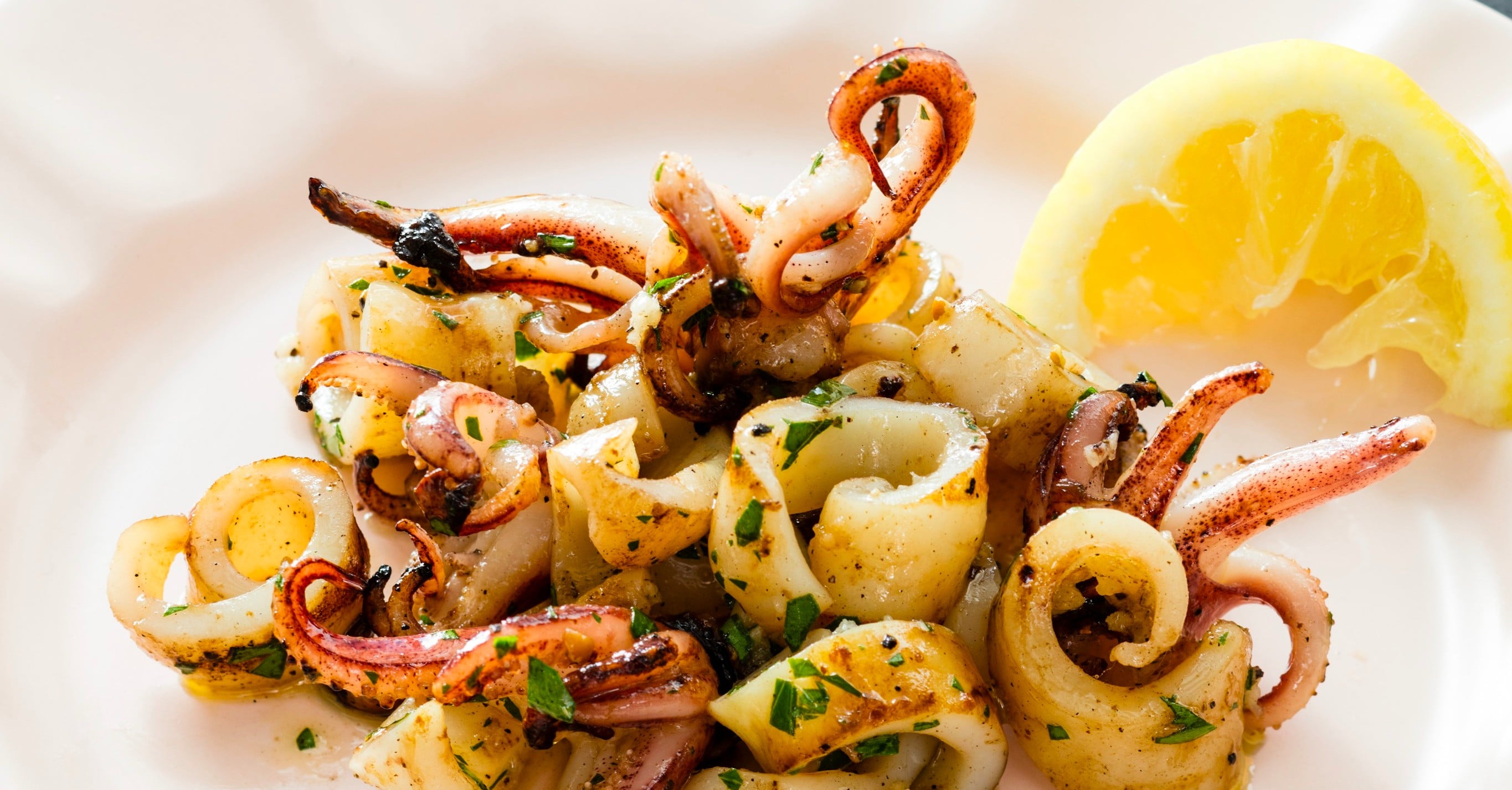 Easy Grilled Calamari Recipe | PS Food