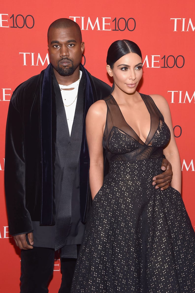Kim Kardashian and Kanye West at the Time 100 Gala 2015 | PS Fashion