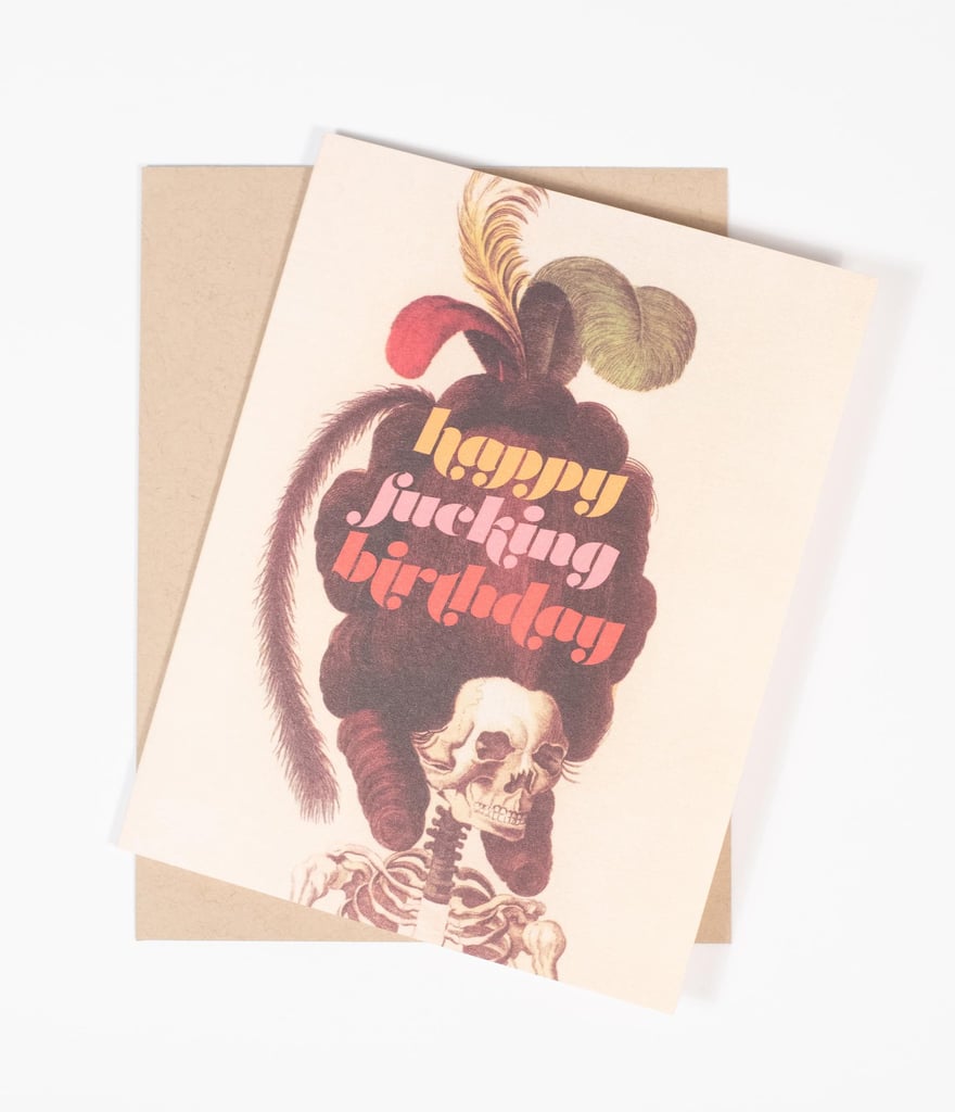 Birthday Skeleton Card | Unique Vintage 2020 Halloween Collection ...
