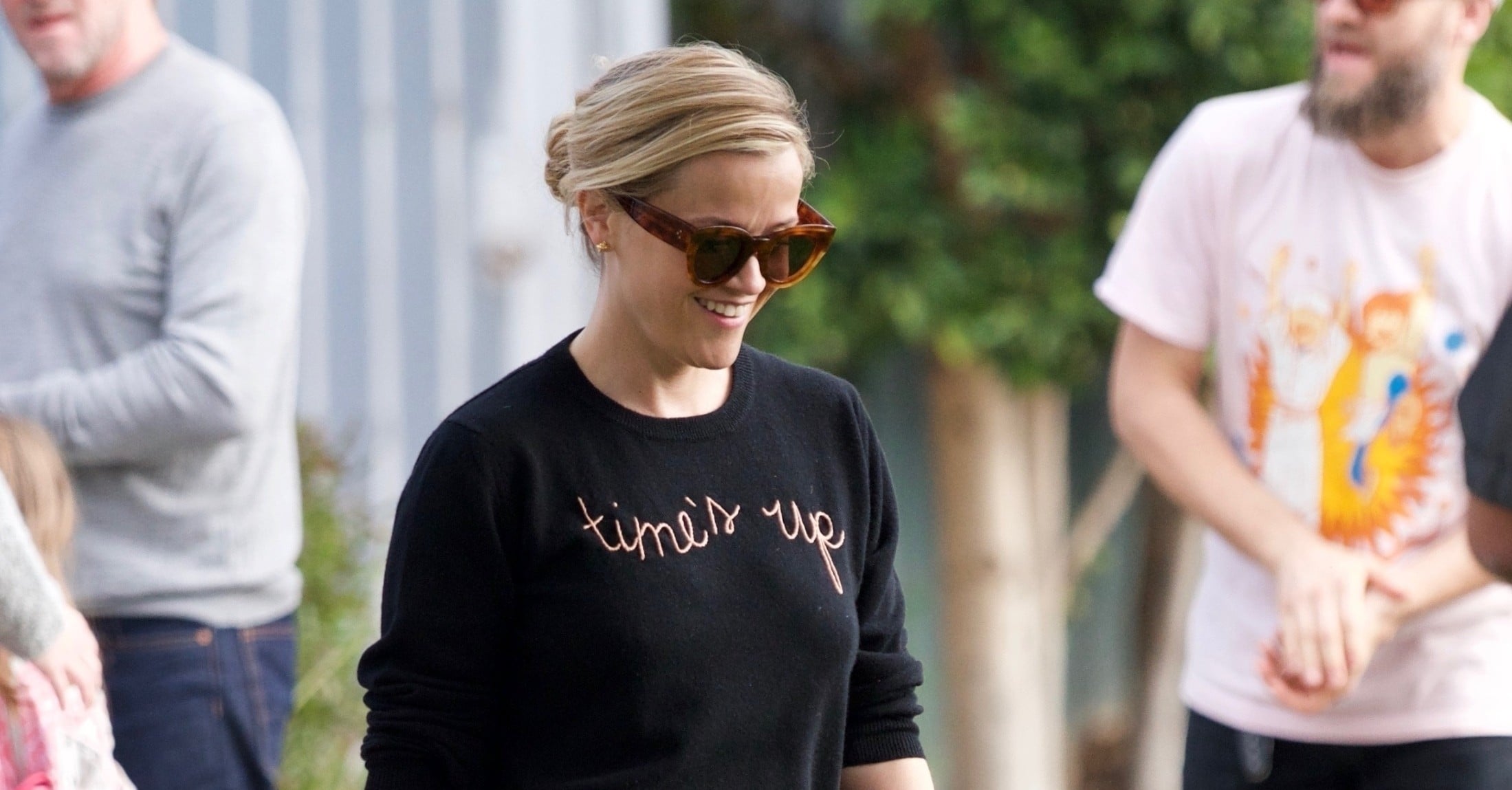 Reese Witherspoon Time's Up Sweater | PS Fashion