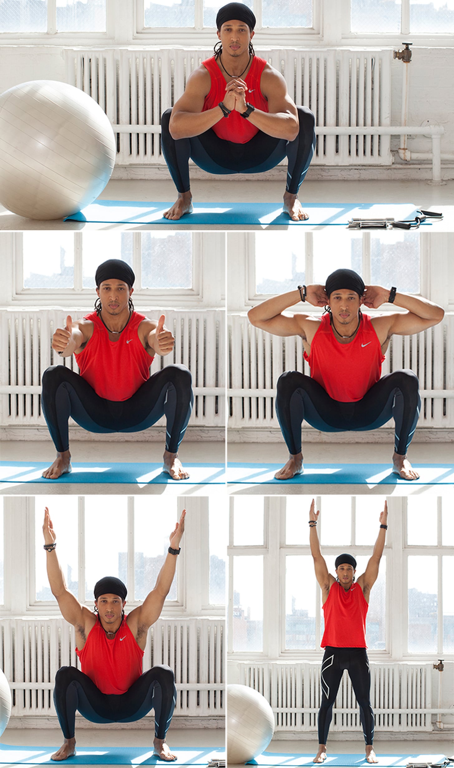 No-Equipment Full-Body Workout | PS Fitness