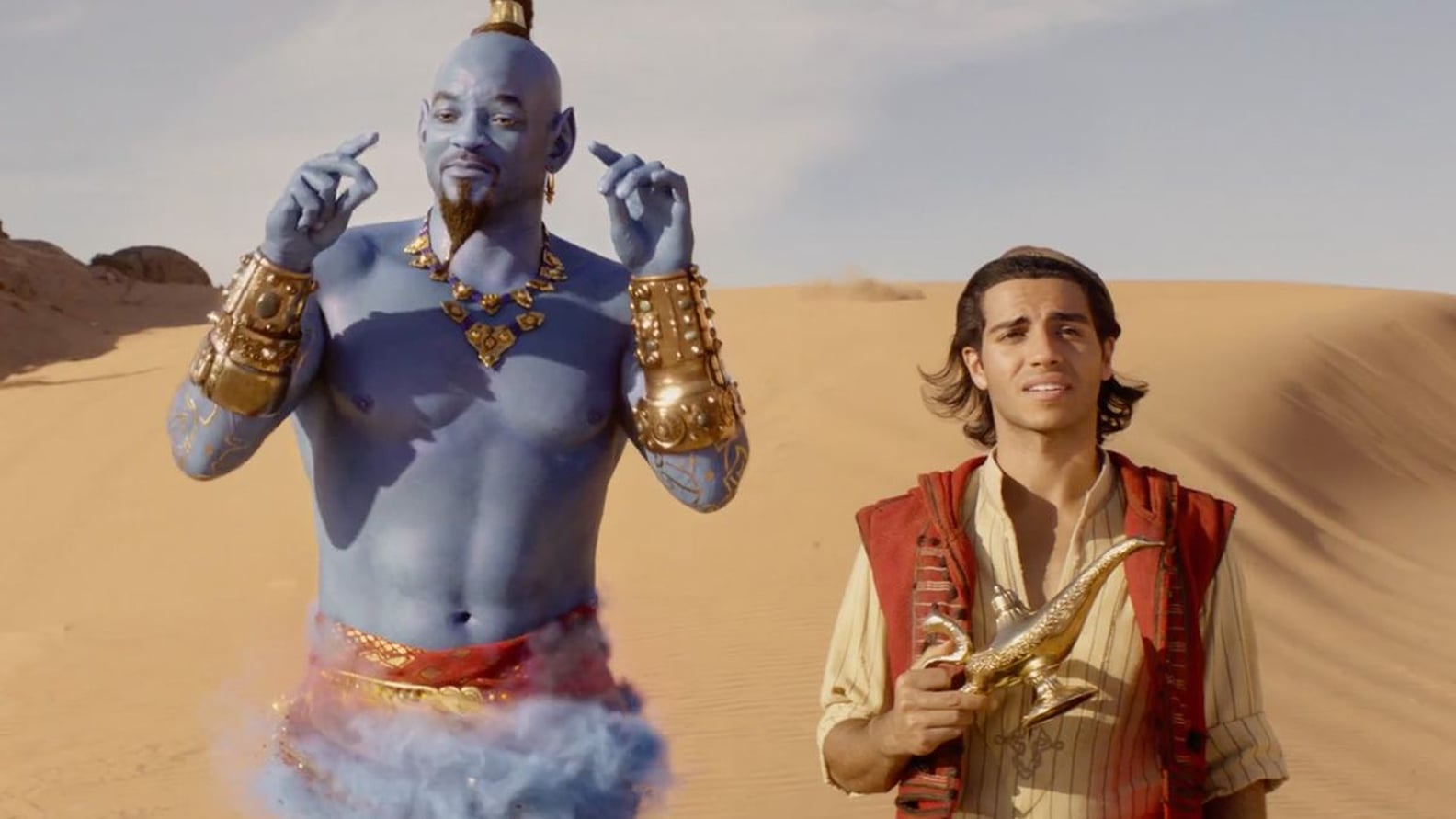 Aladdin Cartoon and Live-Action Cast Side-by-Side Photos | PS Entertainment