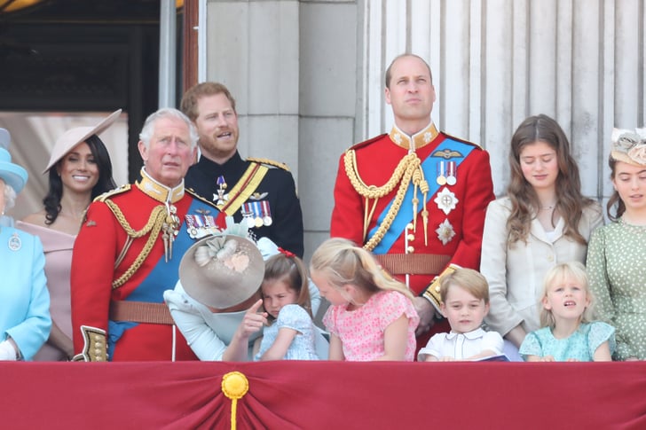 The Royal Family at Buckingham Palace | Royal Family at Trooping the ...