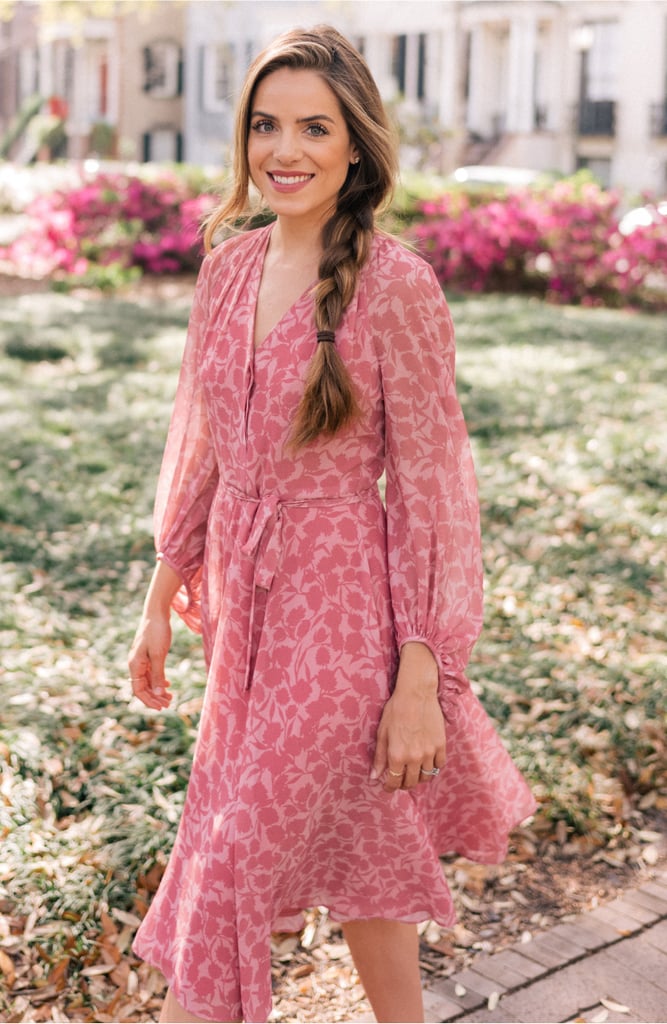 Gal Meets Glam Collection Esther Shadow Branch Chiffon Dress | New Gal ...