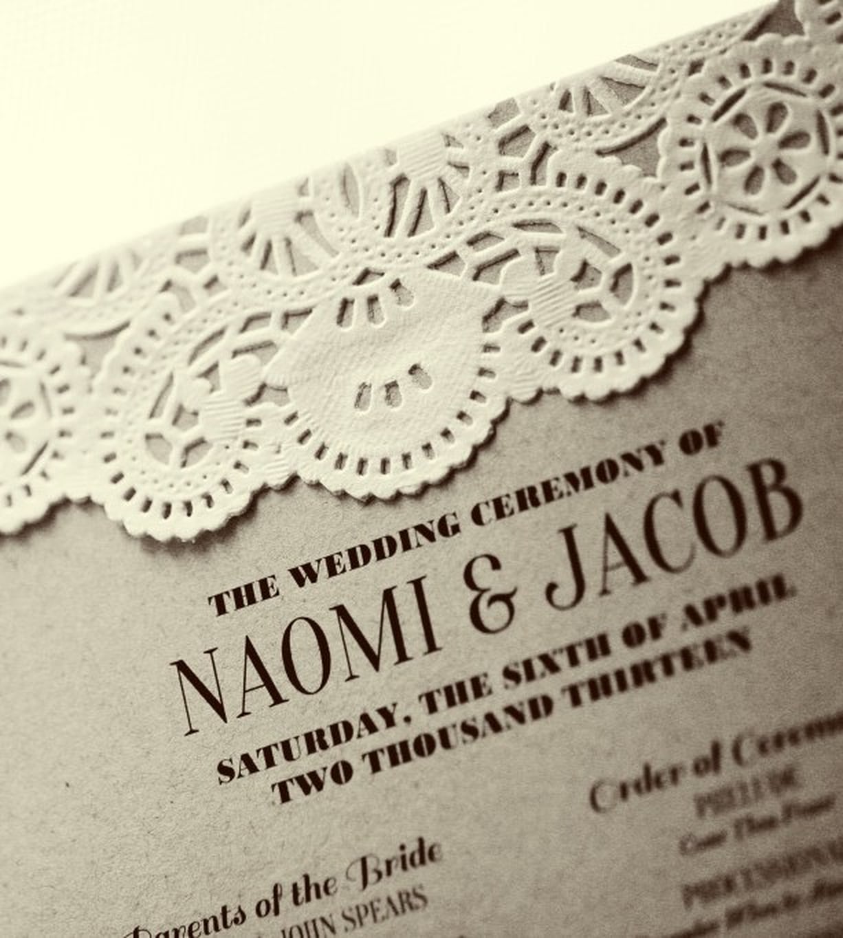 Free Printable Wedding Program Templates | PS Smart Living