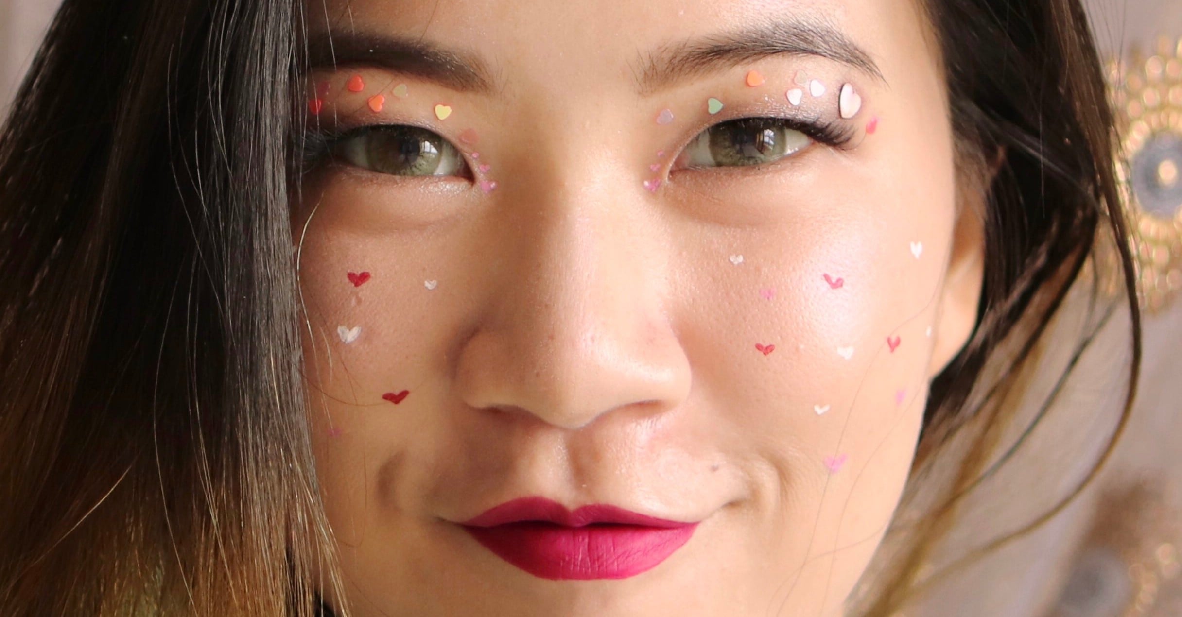 Woman Covers Breakout With Heart Freckles | POPSUGAR Beauty