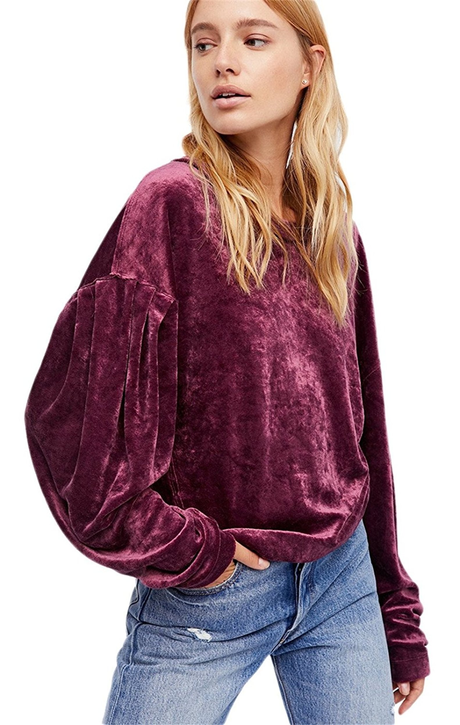 Velvet Tops on Amazon | PS Fashion