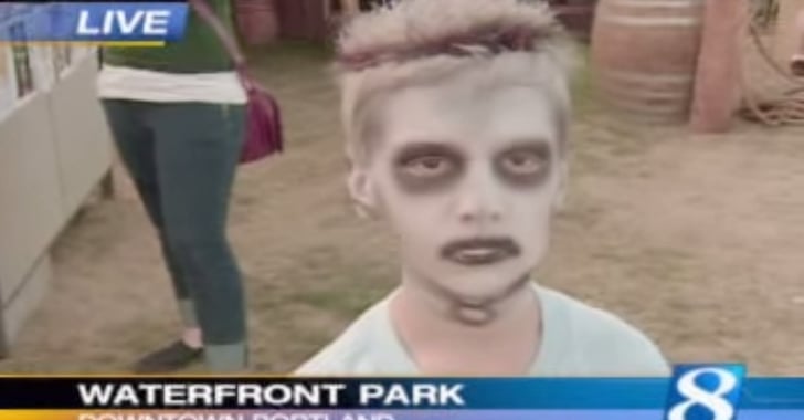 Zombie Kid Likes Turtles Video | POPSUGAR Tech