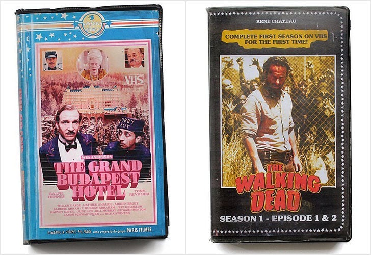 Popular TV and Movies Reimagined as VHS | PS Entertainment