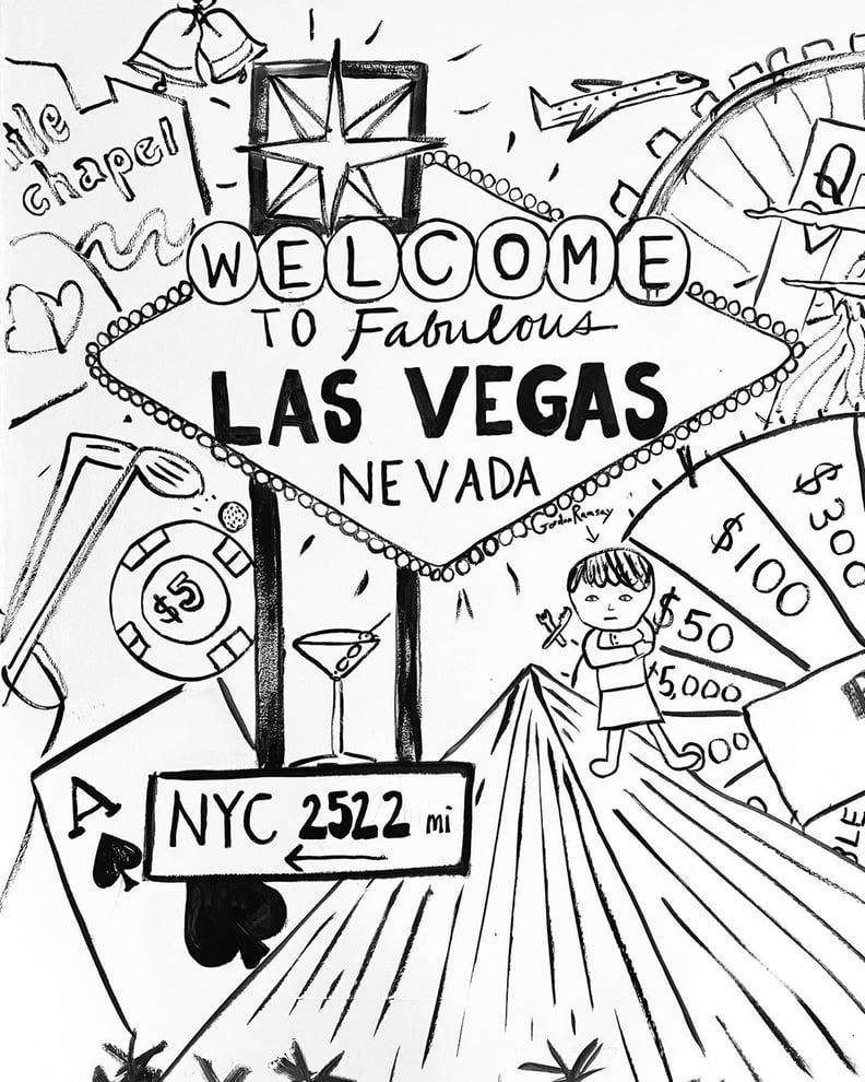 coloring pages of las vegas