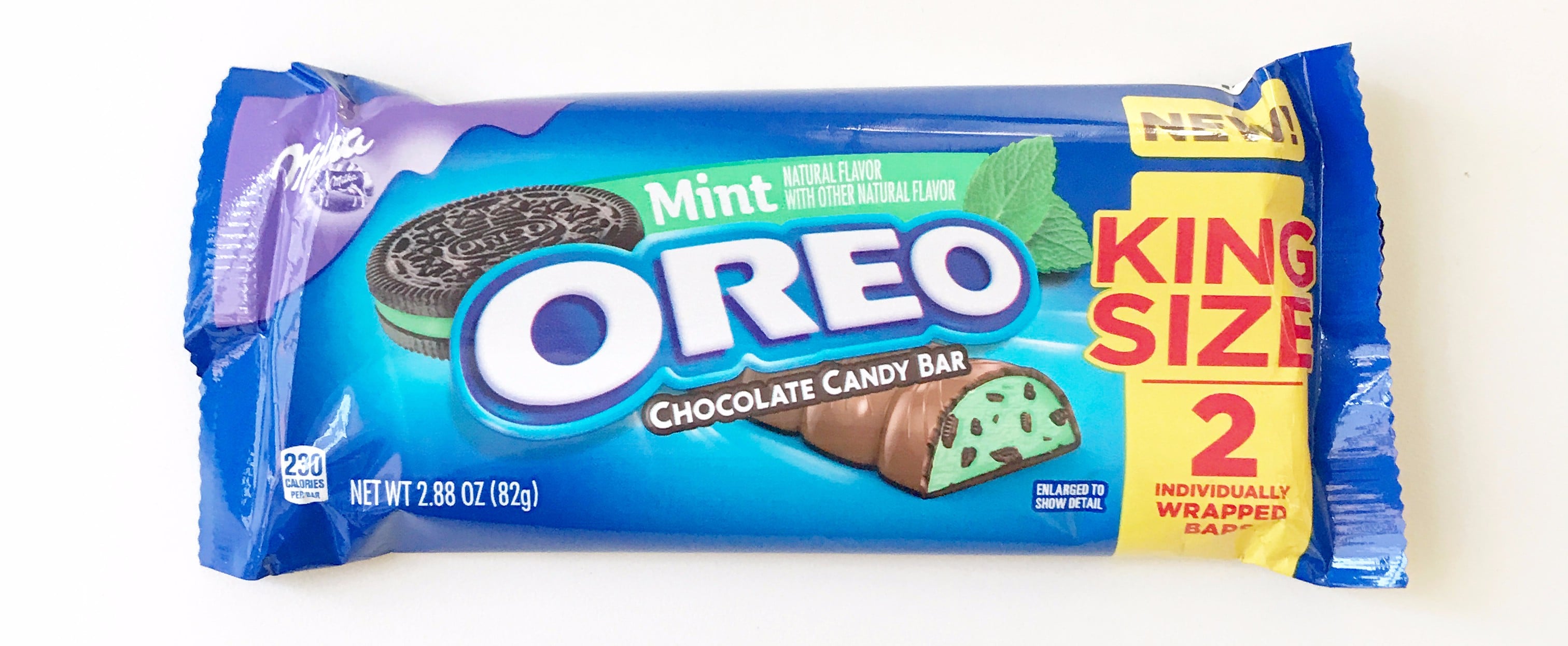 Oreo Mint Flavored Chocolate Candy Bar Review | PS Food
