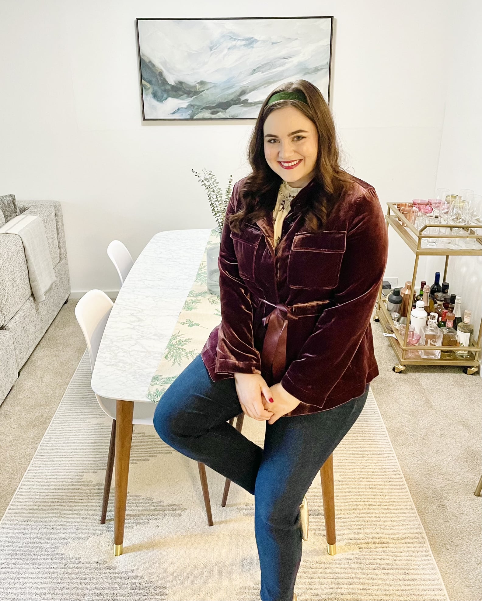Loft Velvet Jacket Review | PS Fashion
