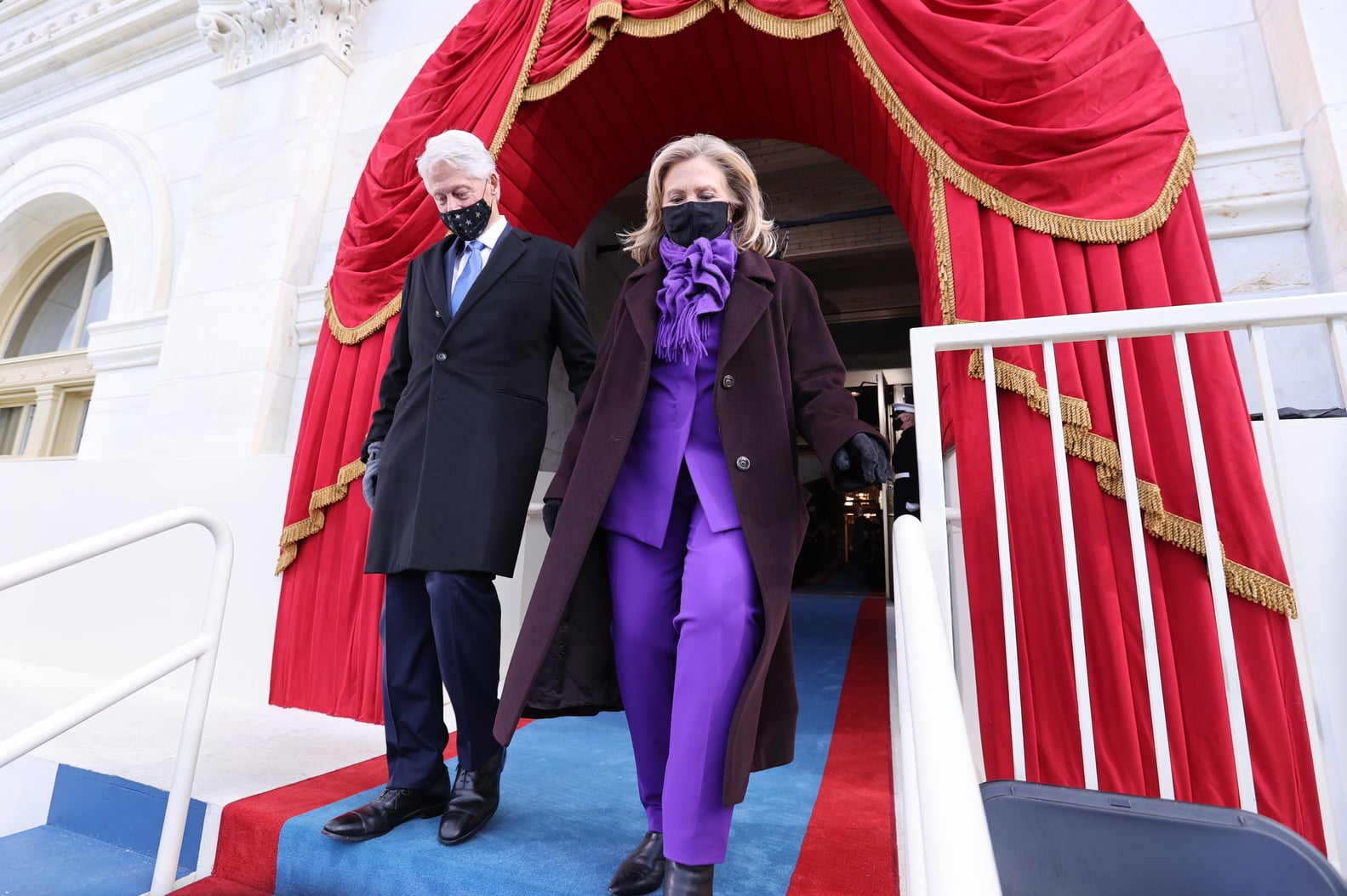 Why Women Wore Purple During the Presidential Inauguration | PS Fashion