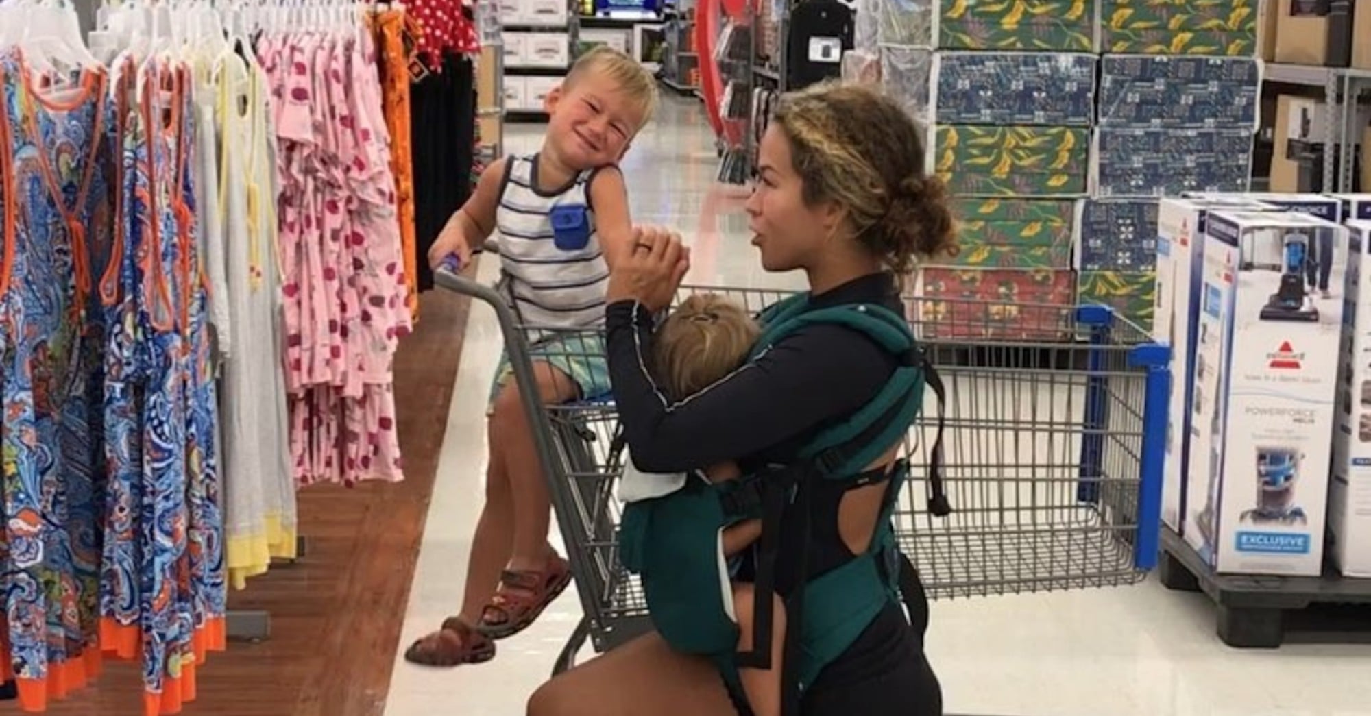 Mom Works Out at Walmart | PS Family