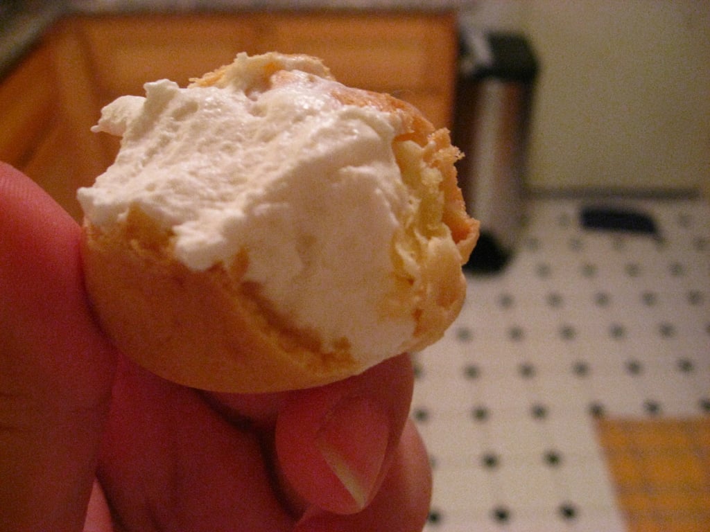 Informal Croquembouche - aka Stacked Cream Puffs with Chocolate