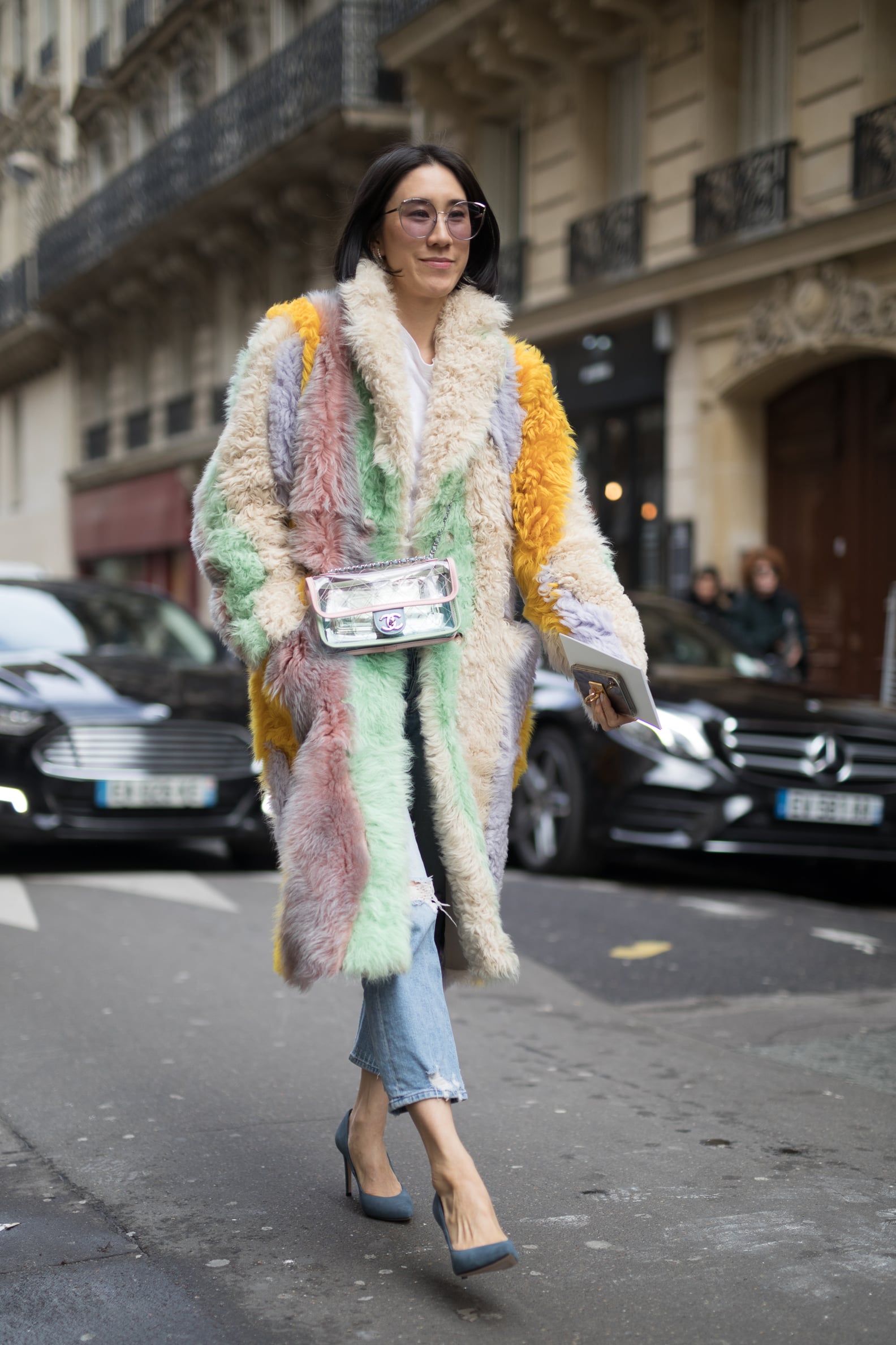 Rainbow Coats Trend 2018 | PS Fashion