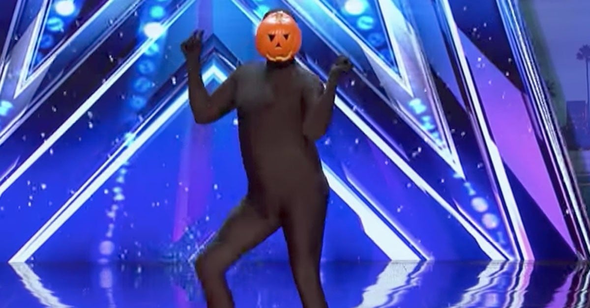 Dancing Pumpkin Man Audition For America's Got Talent Video | POPSUGAR ...