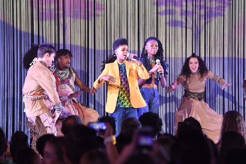 JD McCrary Shahadi Joseph Disney Lion King Performance Video | POPSUGAR ...